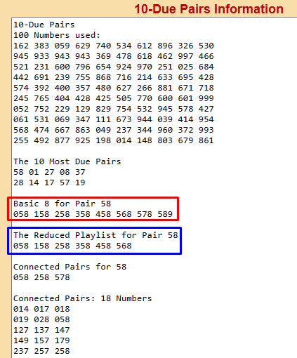 8 Numbers Per Pair Starting Next Week | Pick3 Master 333